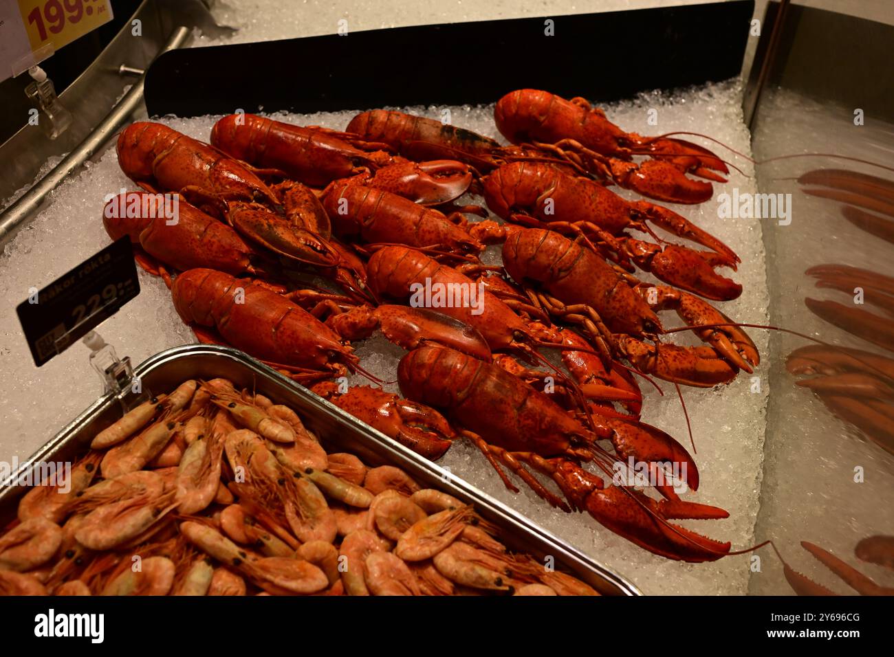 Malmö, Skåne, Sweden. September 24 2024. Inside City Gross, a Swedish ...