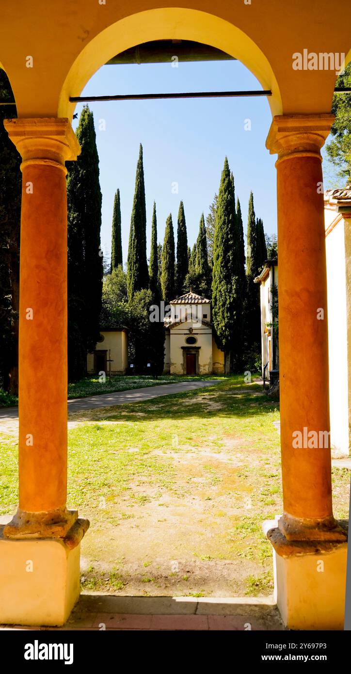 Sacred Mount or Jerusalem of San Vivaldo, Province of Florence, Tuscany ...