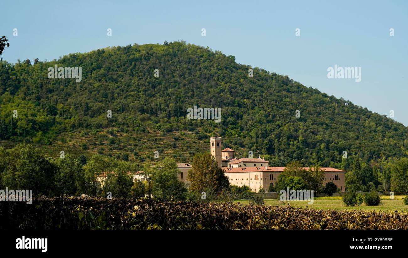 Praglia Abbey - Benedictine Monastery. Euganean Hills Park. Padua ...