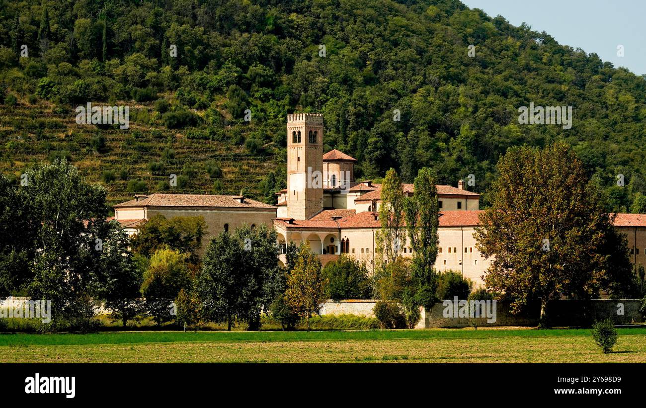 Praglia Abbey - Benedictine Monastery. Euganean Hills Park. Padua ...