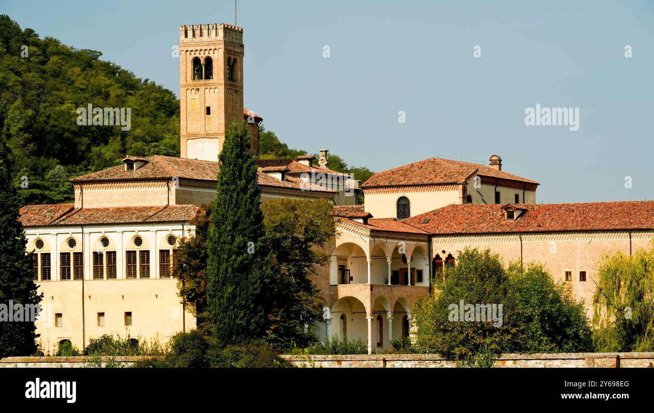 Praglia Abbey - Benedictine Monastery. Euganean Hills Park. Padua ...