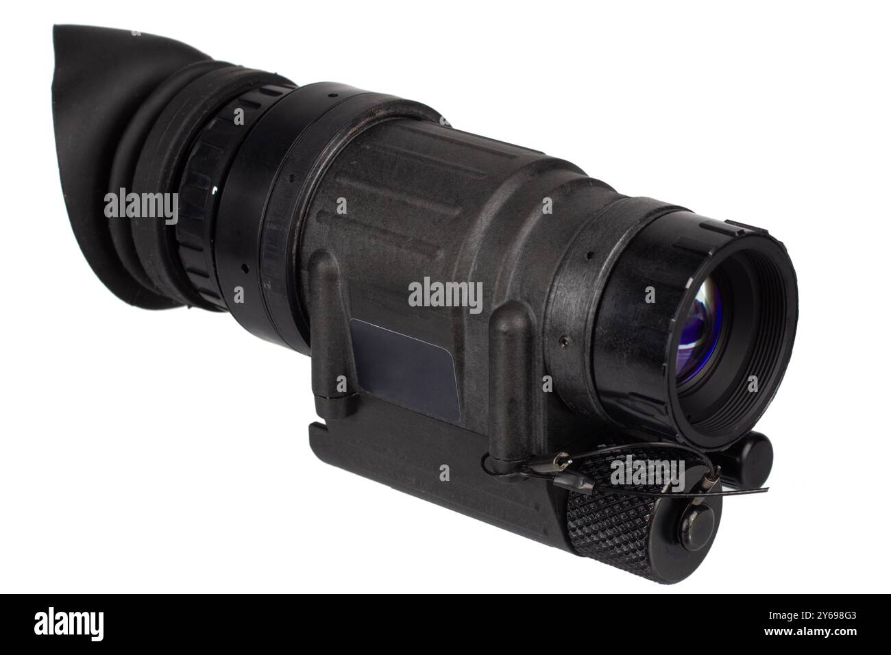 US ARMY night vision monocular isolated on white background Stock Photo ...