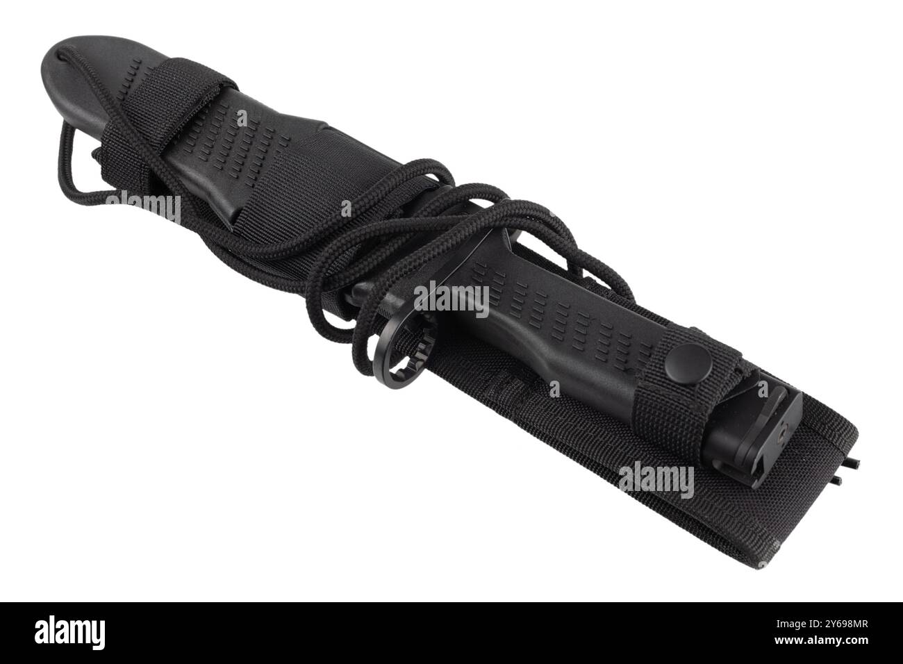 Modern bayonet for assault rifle isolated on white background Stock ...