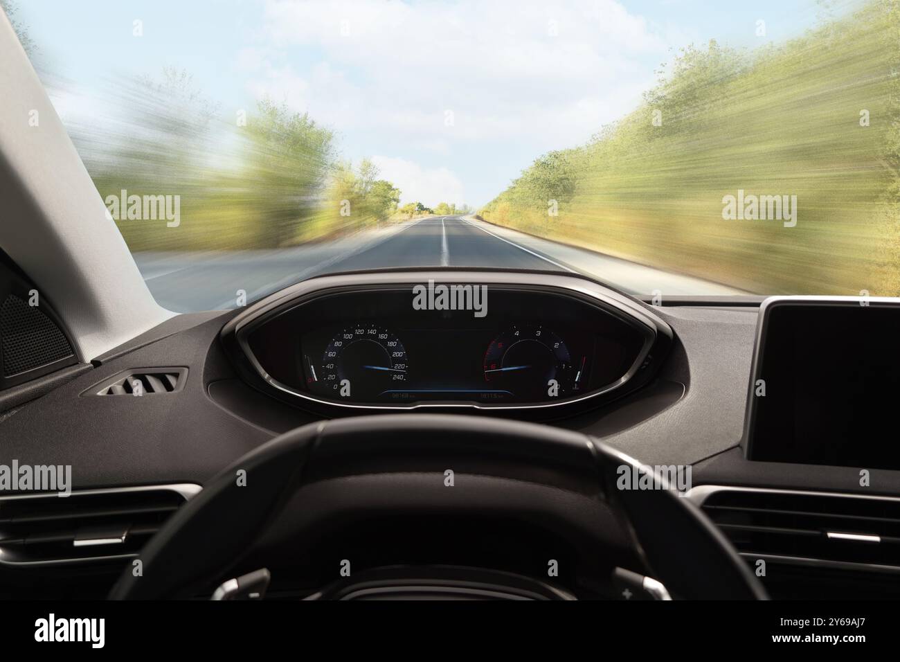 Race car moving from view hi-res stock photography and images - Alamy