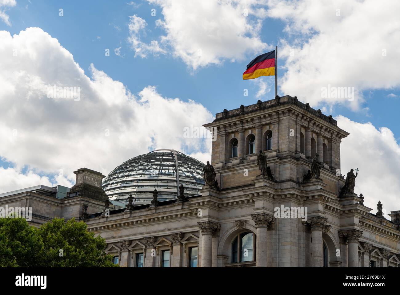Berlin Germany: The Reichstag is the seat of the German Bundestag. The ...