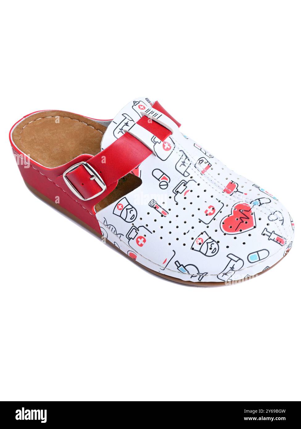 Medical shoes for doctor and nurse isolated Stock Photo - Alamy