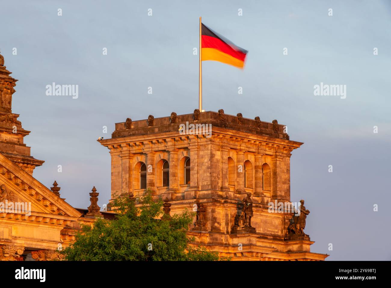 Berlin Germany: The Reichstag is the seat of the German Bundestag. The ...