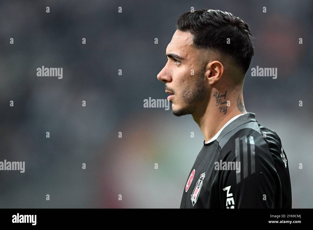 ISTANBOEL - Emirhan Topcu of Besiktas JK during the Turkish Super Lig ...