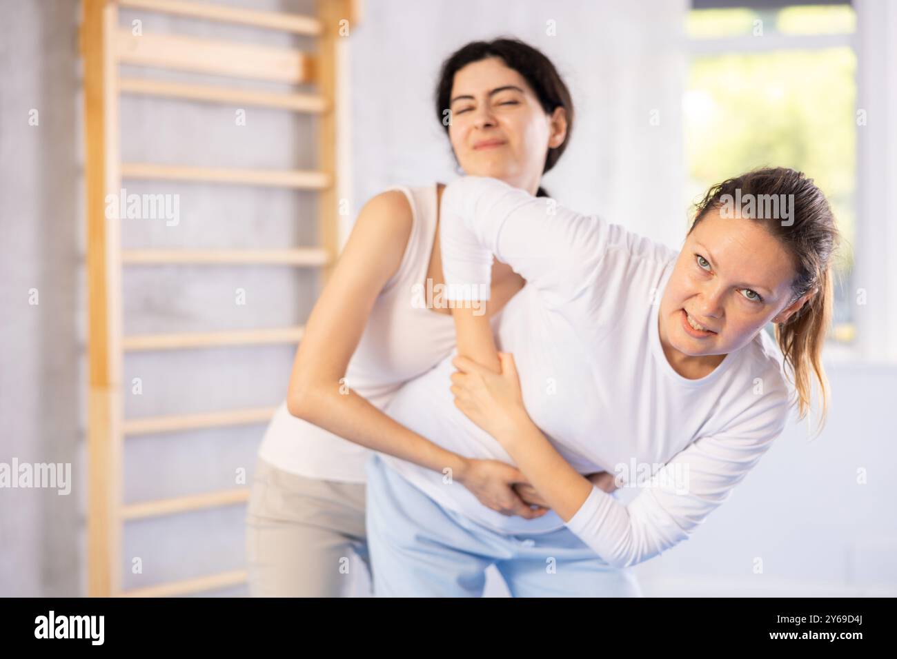 choke from behind maneuver Stock Photo - Alamy