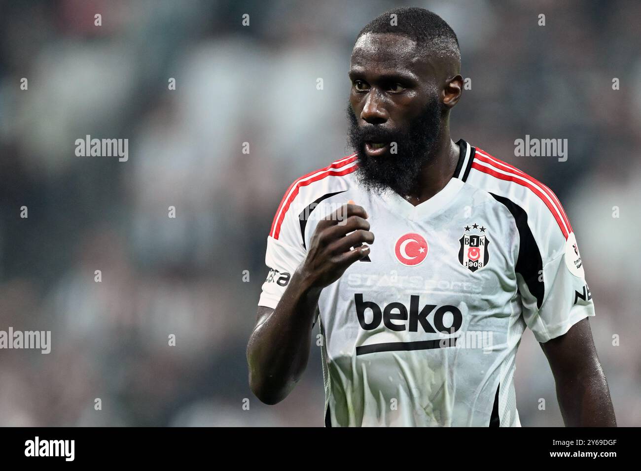 ISTANBOEL - Arthur Masuaku of Besiktas JK during the Turkish Super Lig ...