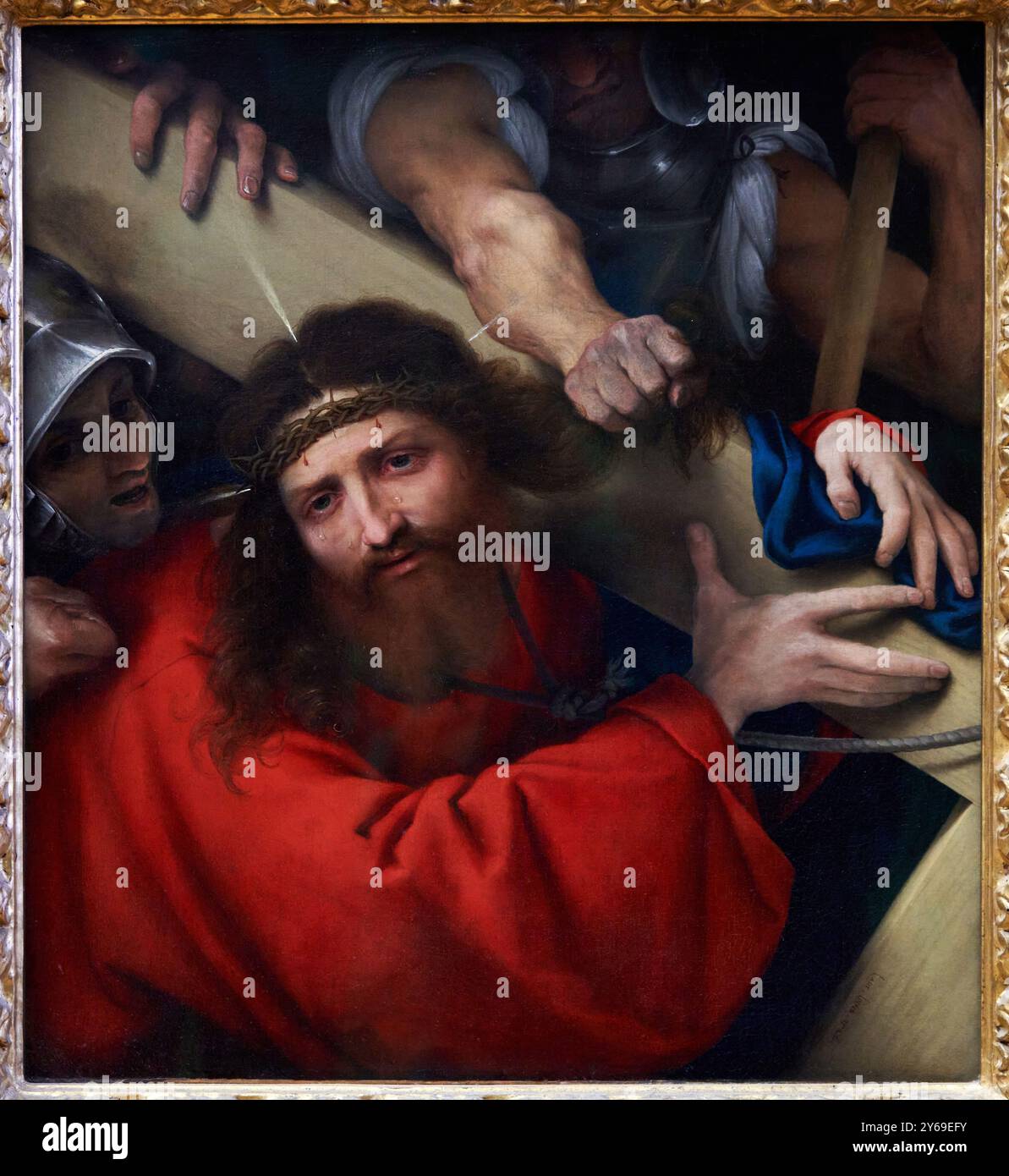 Christ Carrying the Cross, Oil on canvas, 1526, Lorenzo LOTTO, Venise ...