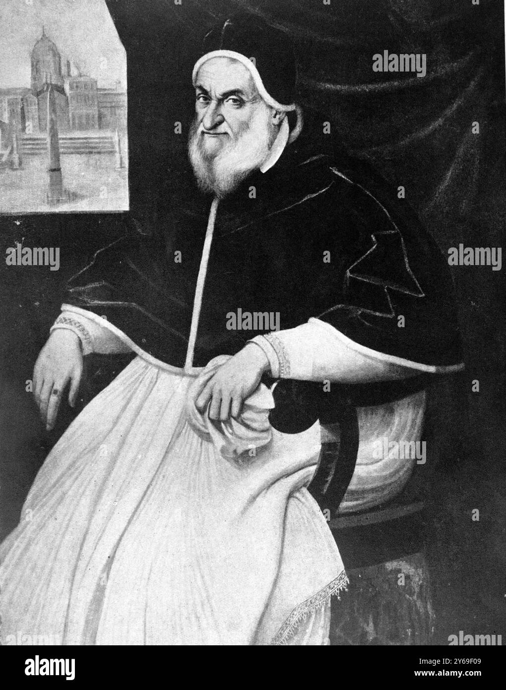 SIXTO V. FELIX PERETI. RELIGIOSO ITALIANO 1521-1590. PAPA DESDE EL AÑO ...