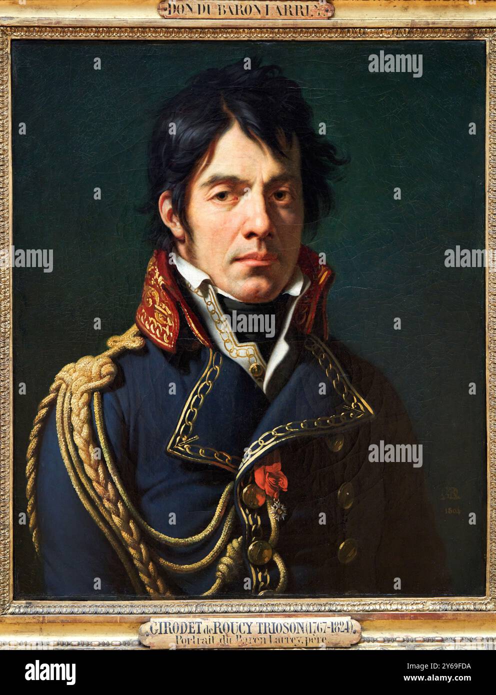 Portrait of Dominique-Jean Larrey (1766-1842), former chief surgeon of ...
