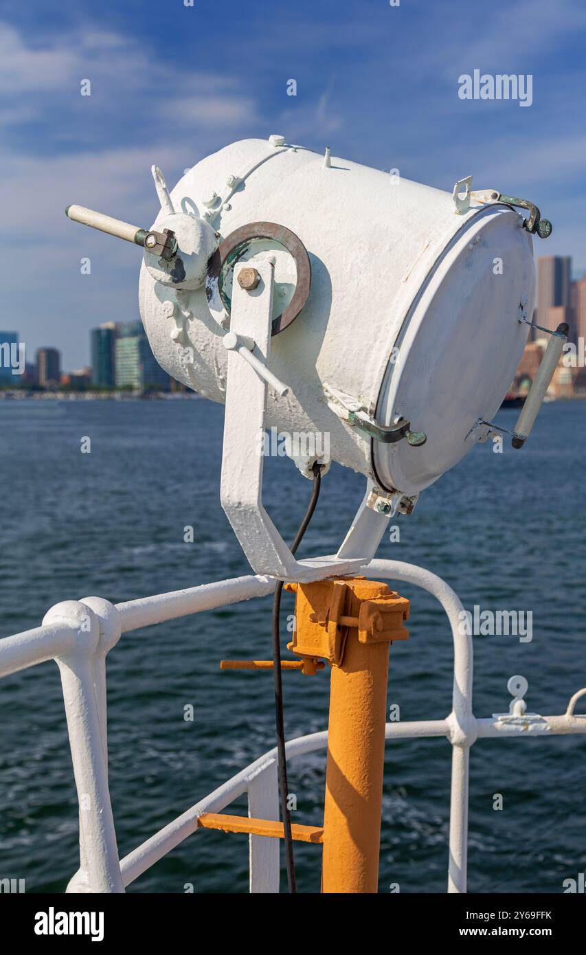 Nantucket Lightship LV-112 Museum, Boston, Massachusettes, USA Stock ...
