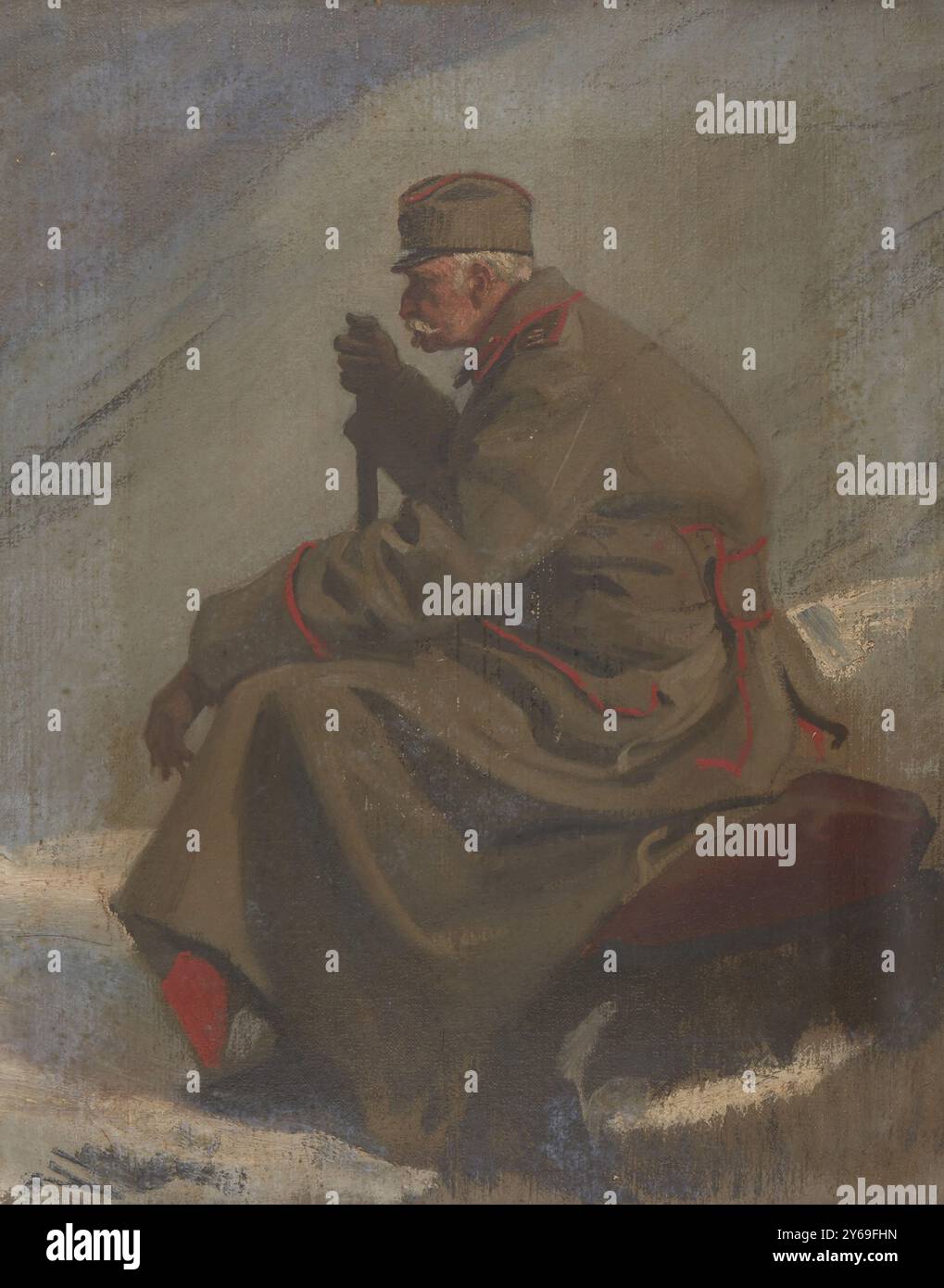 King Peter of Serbia (1844-1921). Museum: PRIVATE COLLECTION. Author ...