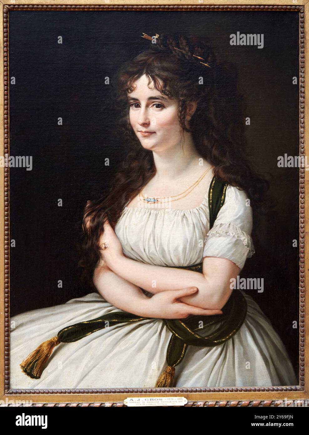 Portrait of Madame Pasteur, née Madeleine Alexandre (1773-1841), 1795 ...