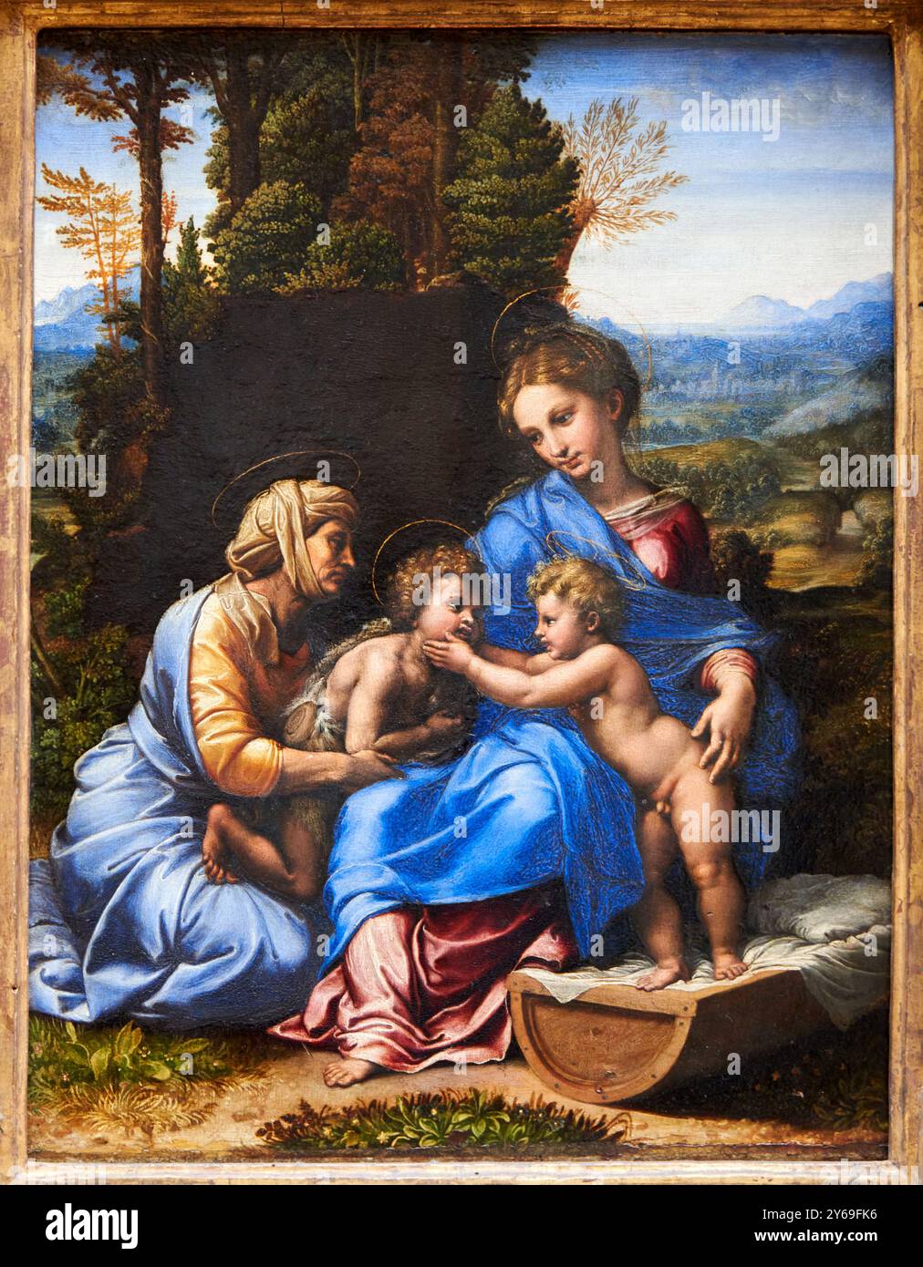 The Virgin and Child, Saint Elizabeth and the Infant Saint John the ...