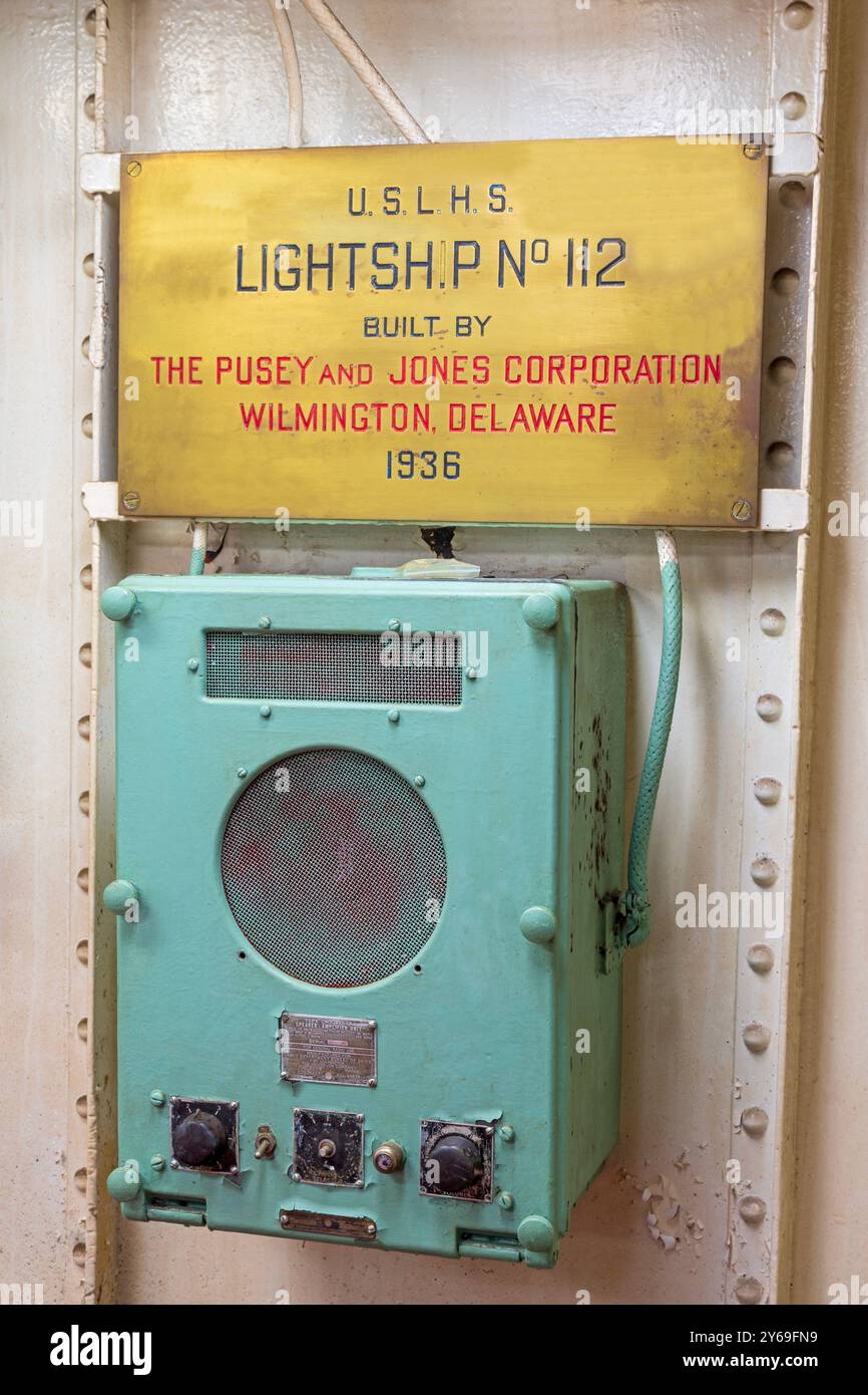 Nantucket Lightship LV-112 Museum, Boston, Massachusettes, USA Stock ...