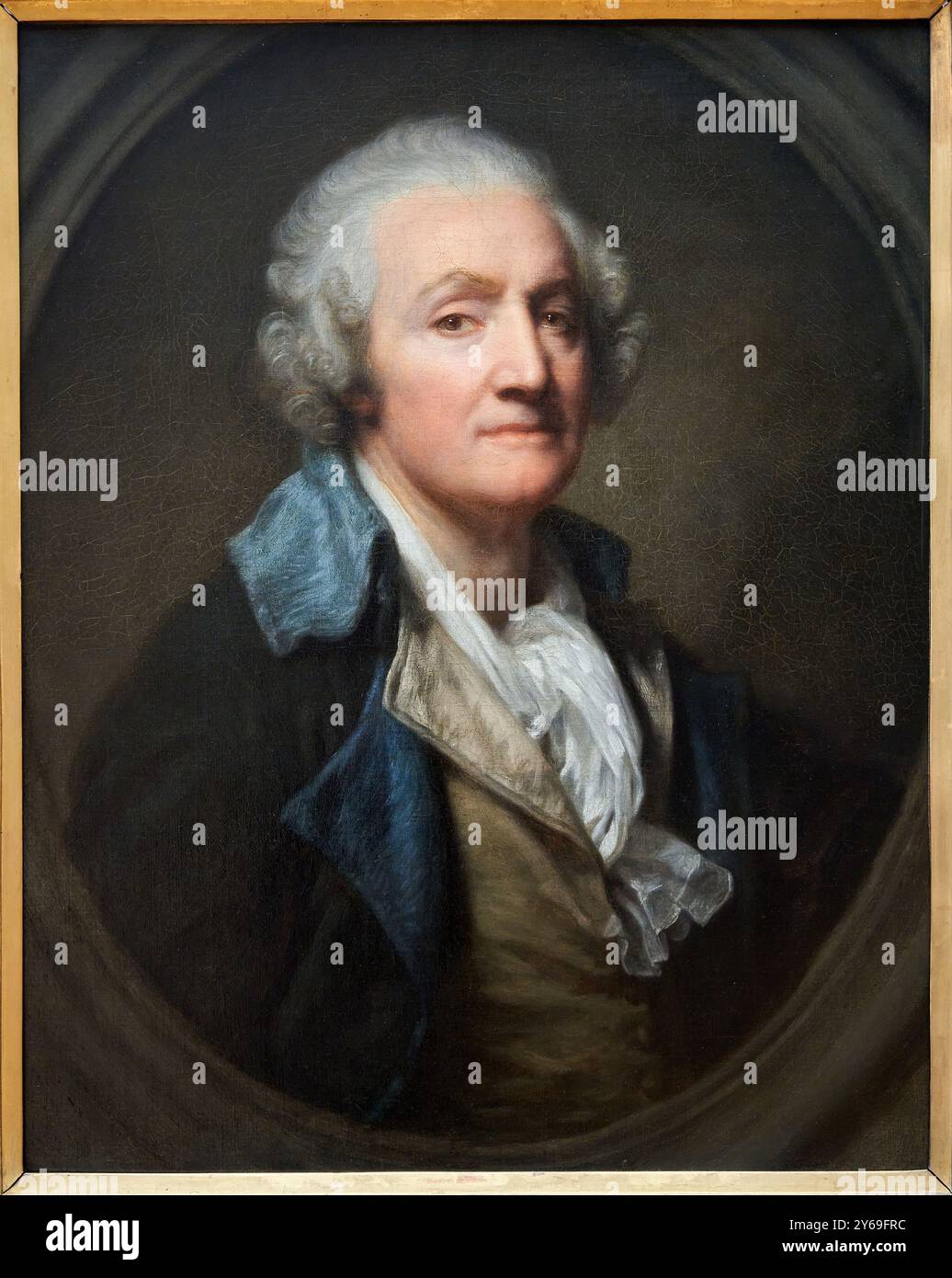 Self-Portrait, Jean-Baptiste GREUZE, Tournus, 1725 - Paris, 1805, Musée ...