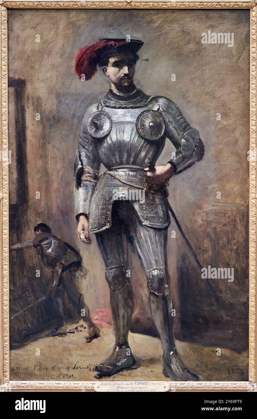 Man in Armour, also known as The Knight, 1868, Oil on canvas, Jean ...
