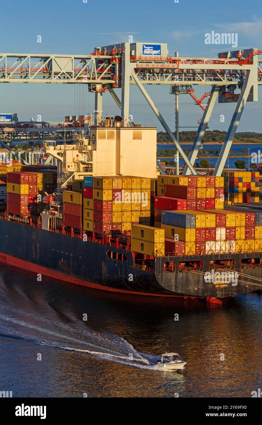 Conley Container Terminal, Boston, Massachusettes, USA Stock Photo - Alamy