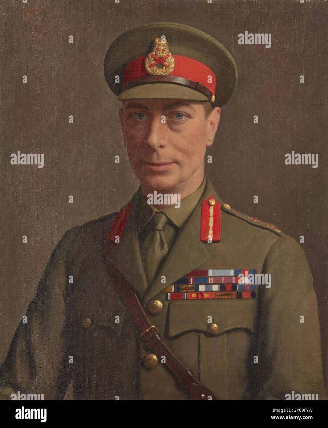 Portrait of George VI (1895-1952), King of the United Kingdom. Museum ...