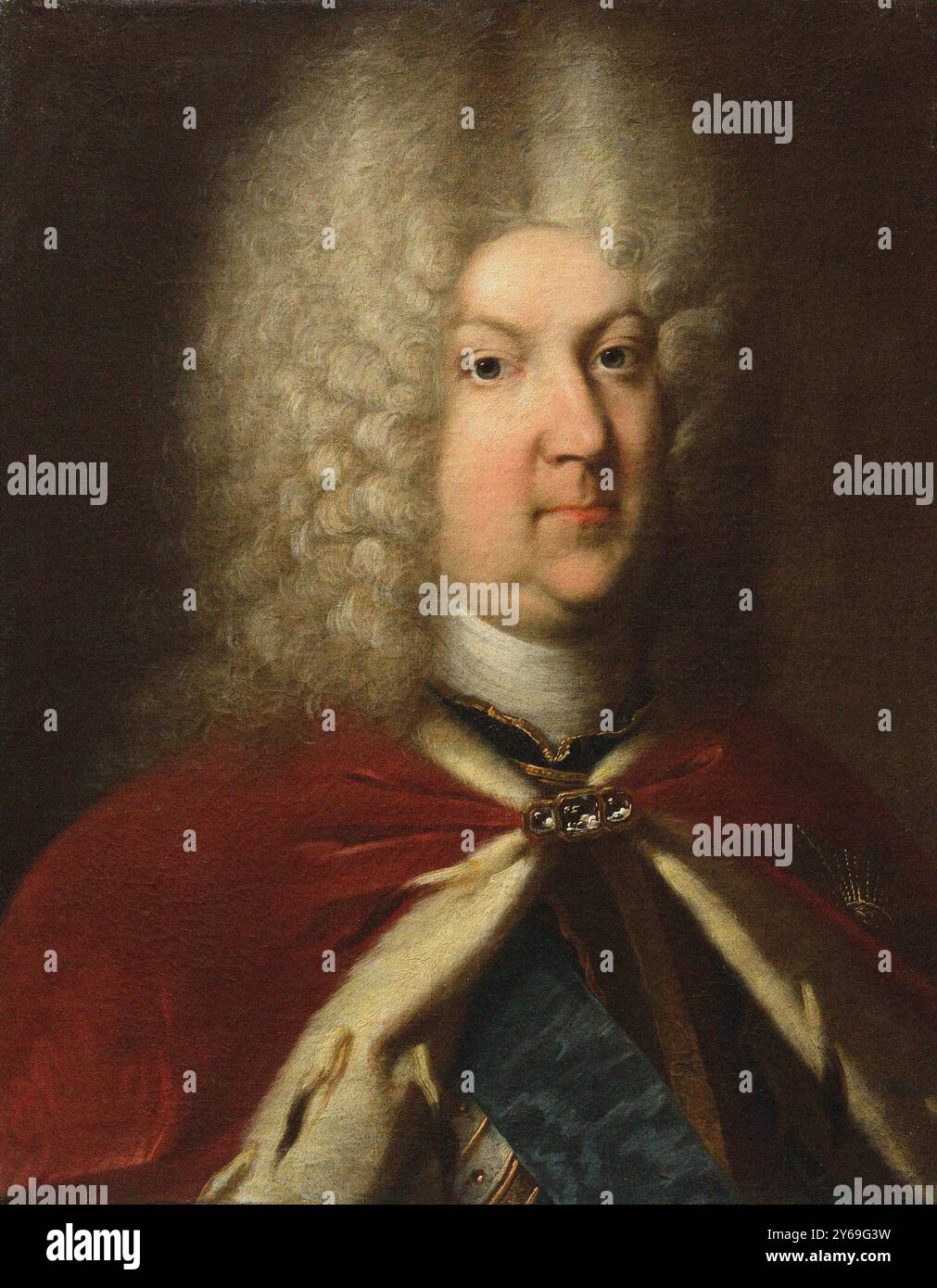 Portrait of Karl Leopold, Duke of Mecklenburg-Schwerin (1678-1747 ...