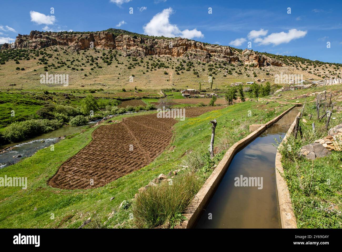 traditional crops, Ifran National Park, Middle Atlas, Morocco, Africa ...