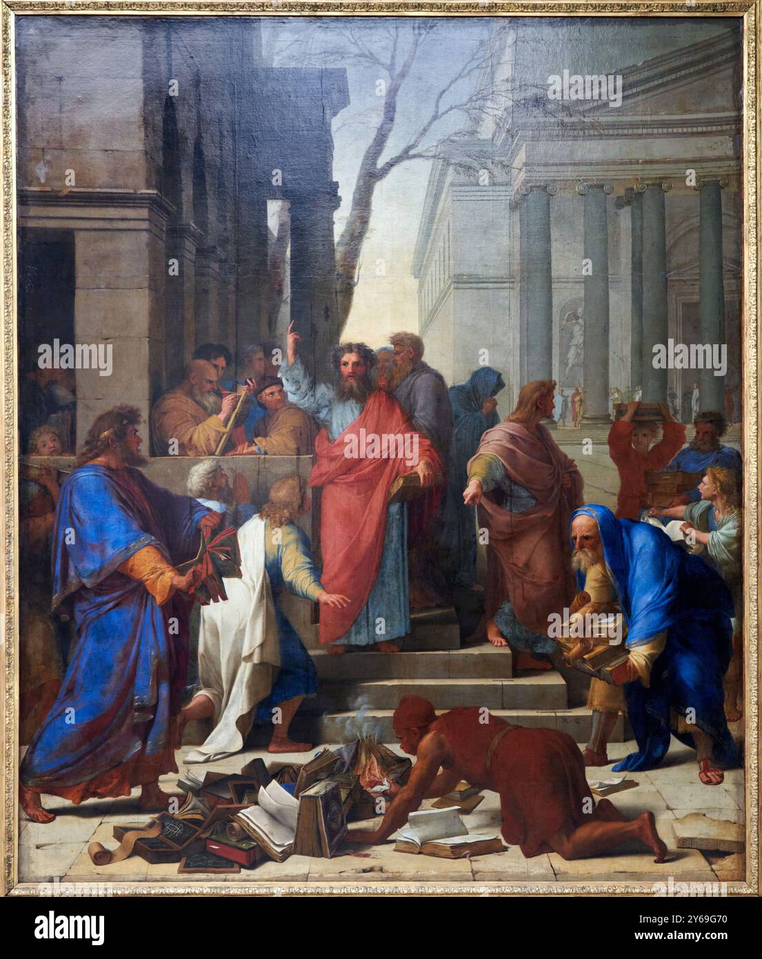 Saint Paul at Ephesus, 1649, Eustache LE SUEUR, Paris, 1616 - 1655 ...