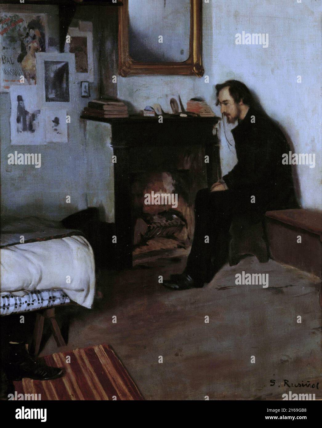SATIE , ERIK. ALFRED LESLIE - SATIE. COMPOPSITOR FRANCES . 1866 - 1925 ...
