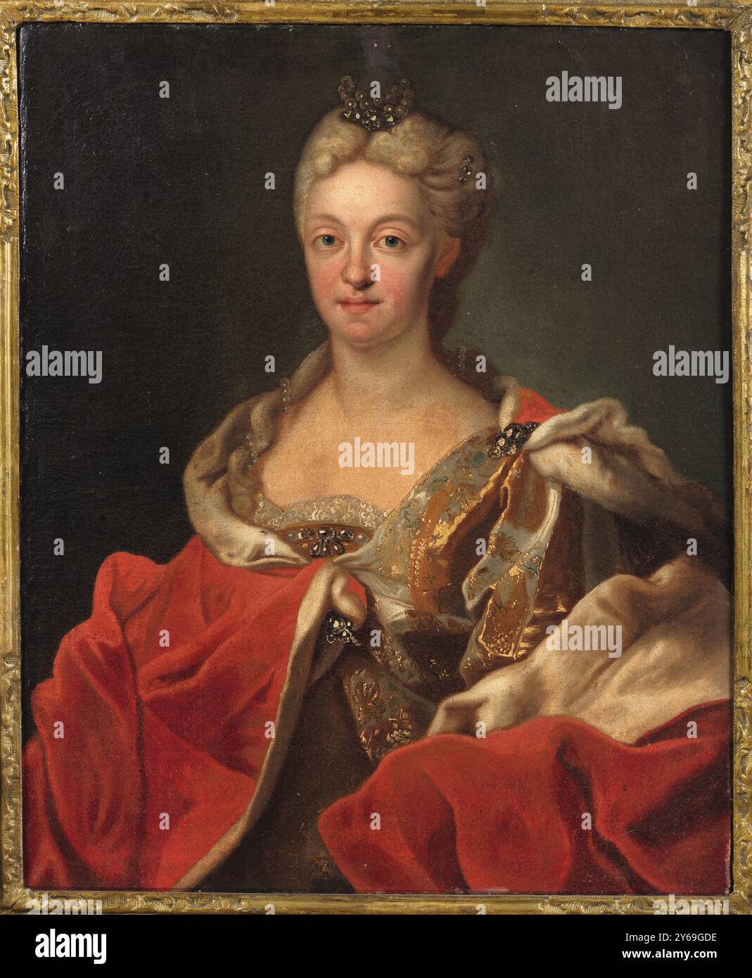 Portrait of Maria Amalia of Austria (1701-1756), Holy Roman Empress ...