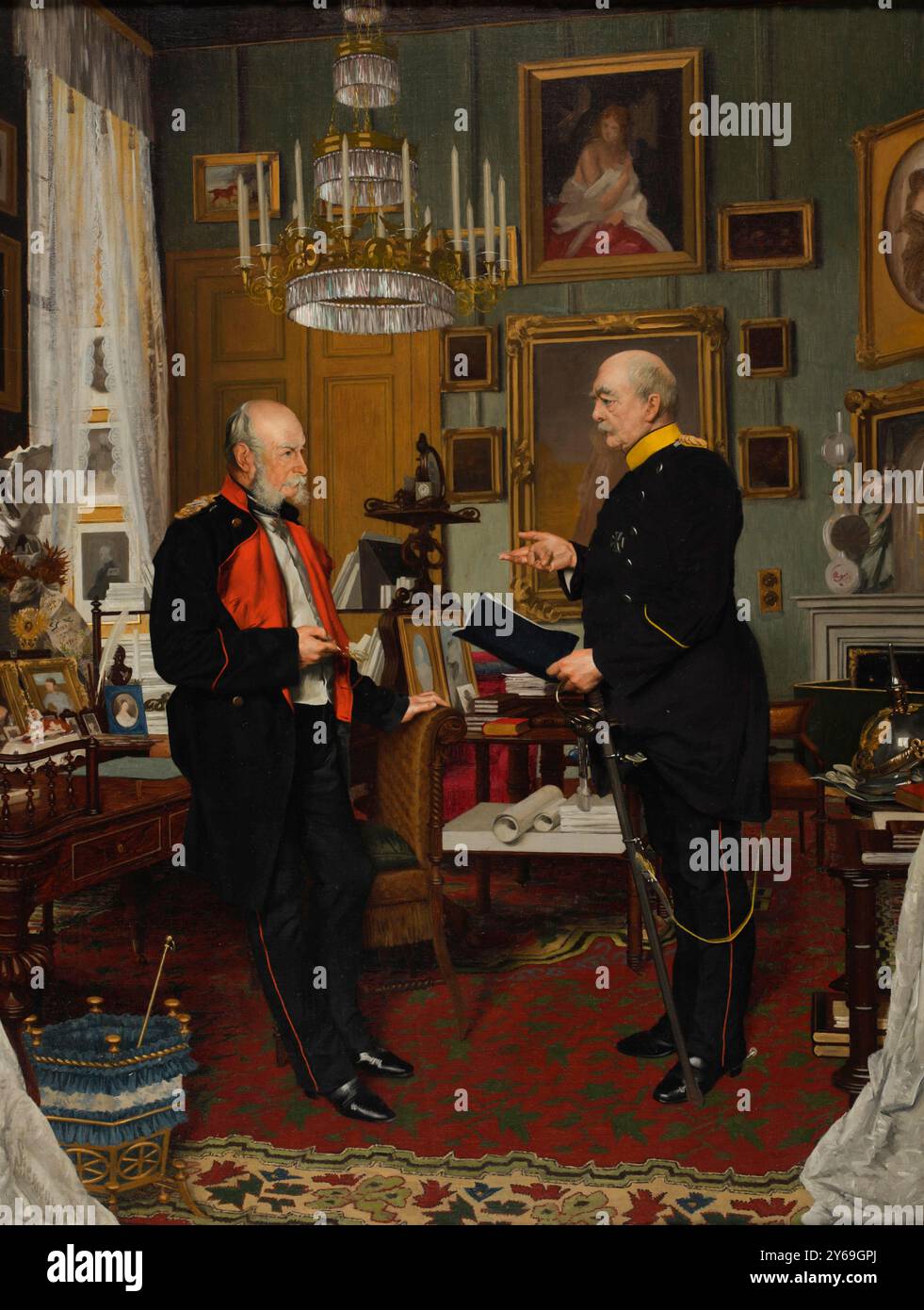 Bismarck and Emperor William I. Museum: PRIVATE COLLECTION. Author ...