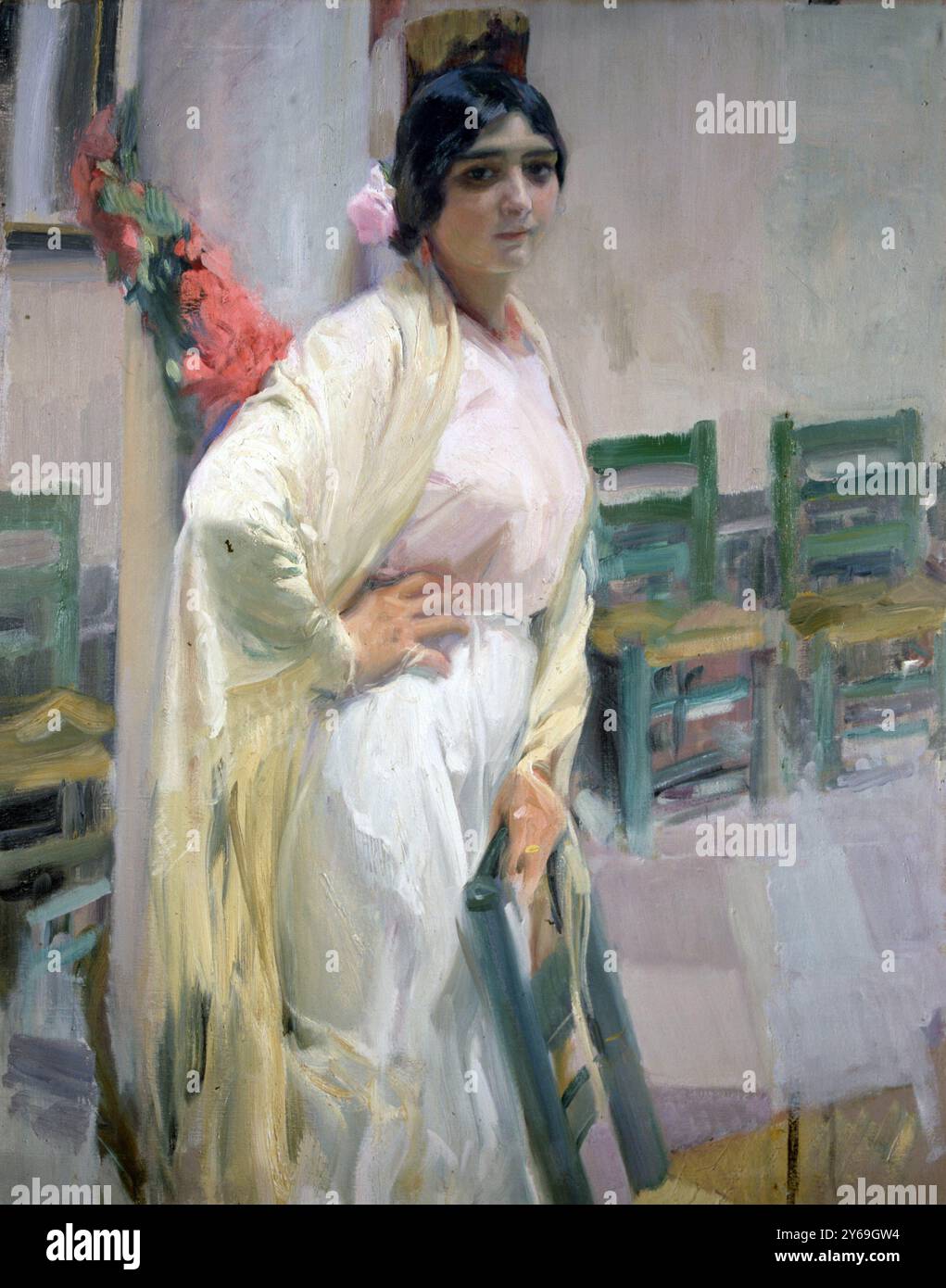 SOROLLA , JOAQUIN. PINTOR ESPAÑOL VALENCIA 1863 - 1923. " MARIA LA ...