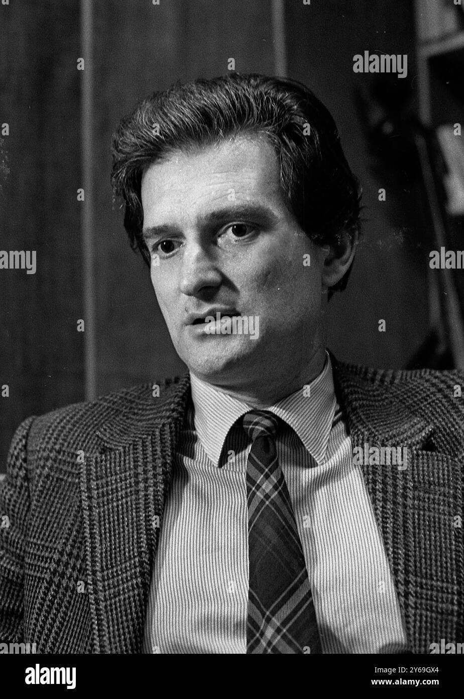 Romanian-Argentine music composer and theorist Francisco Kröpfl during ...