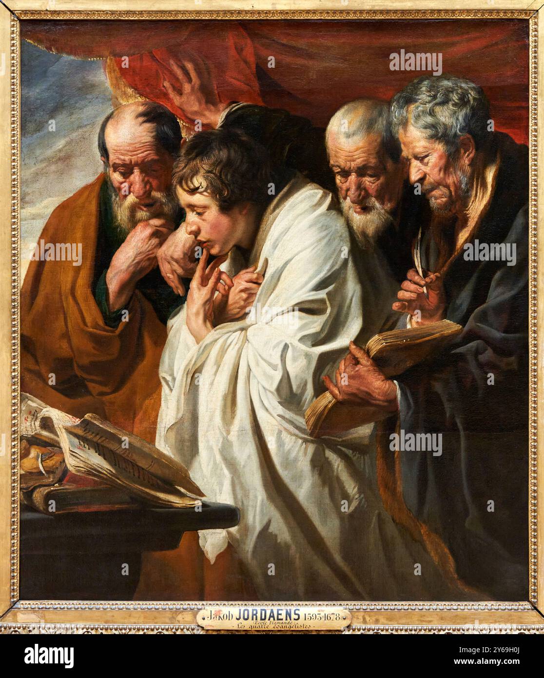 Saint Matthew, Saint Mark, Saint Luke and Saint John, known as The Four ...