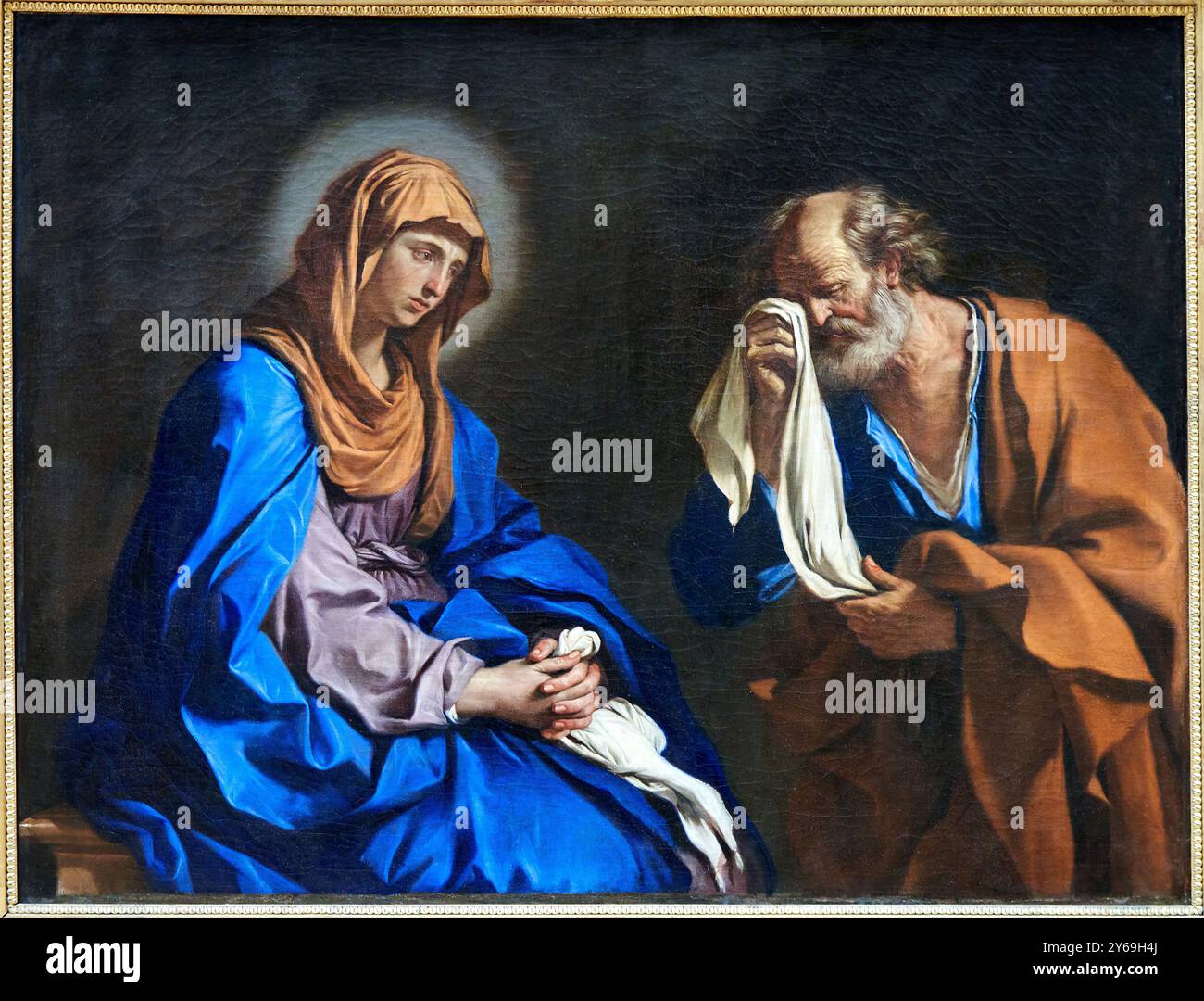 Saint Peter Crying before the Virgin, also known as The Tears of Saint ...
