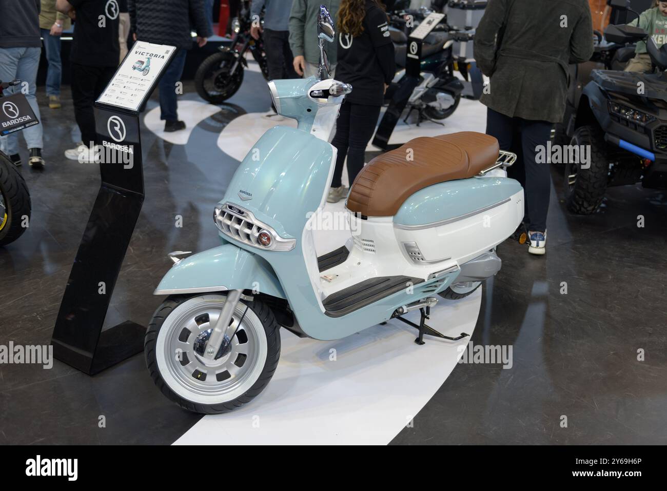 ISTANBUL, TURKEY - MARCH 23, 2024: Altai motorcycles on display at ...