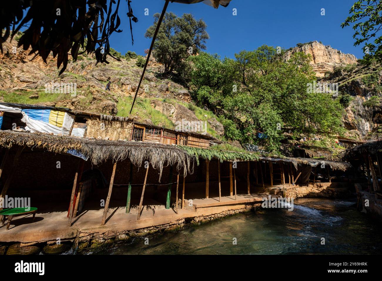 Sources of Oum Rabia, Zaouia de Ifrane, Middle Atlas,, Morocco, Africa ...