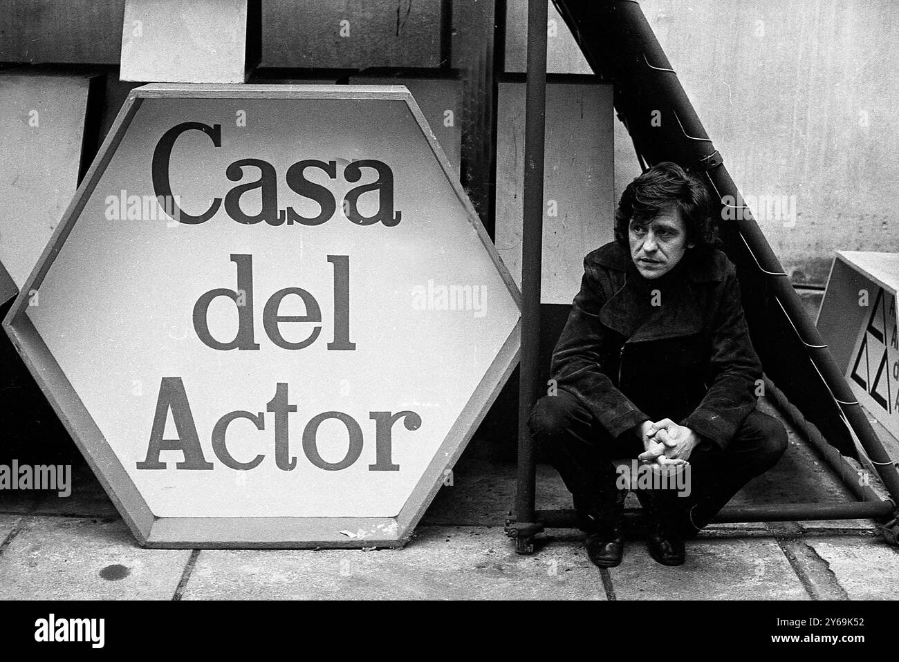 Argentine film actor Héctor Pellegrini in Buenos Aires, Argentina ...