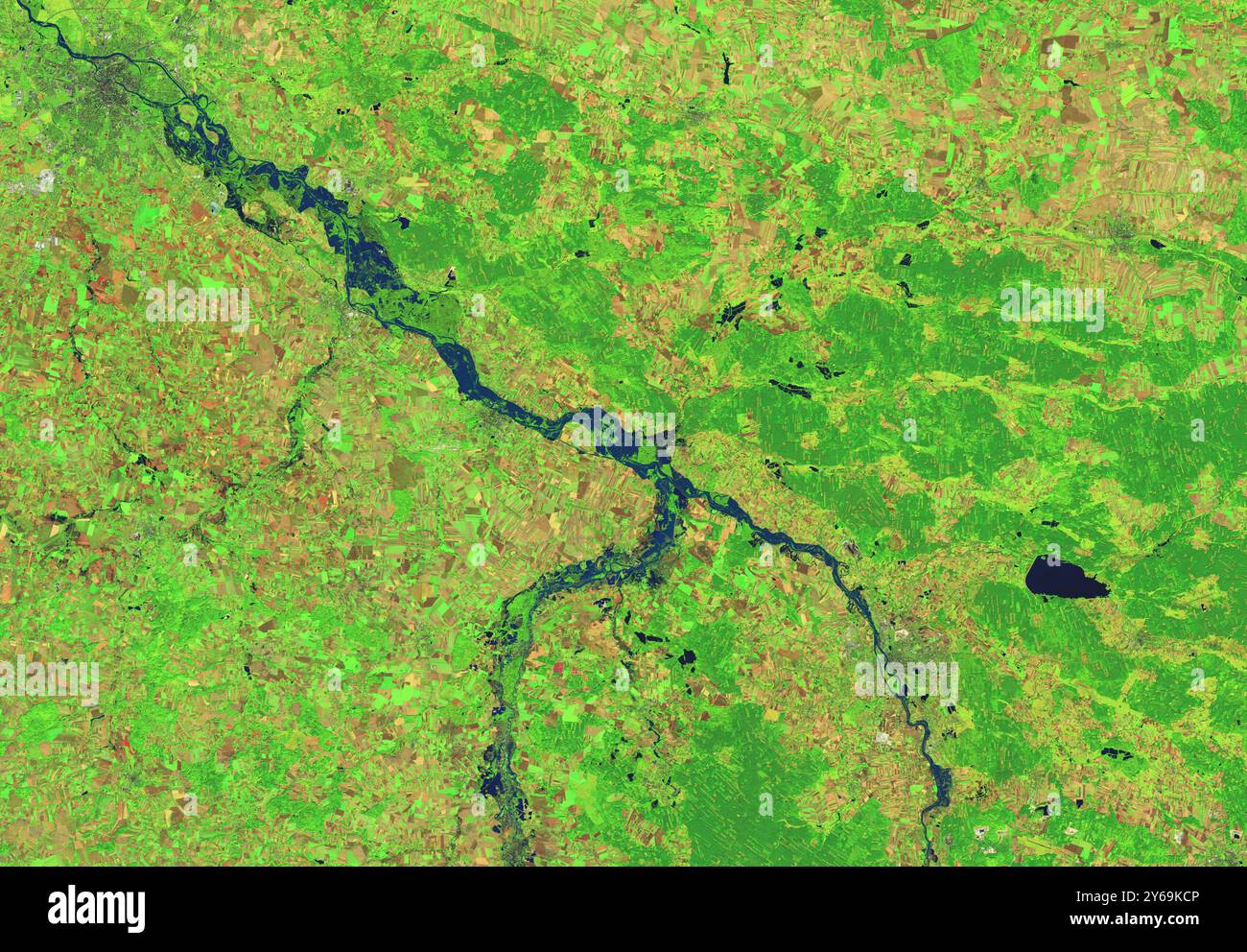 Poland. 21st Sep, 2024. A slow-moving storm triggered days of intense ...