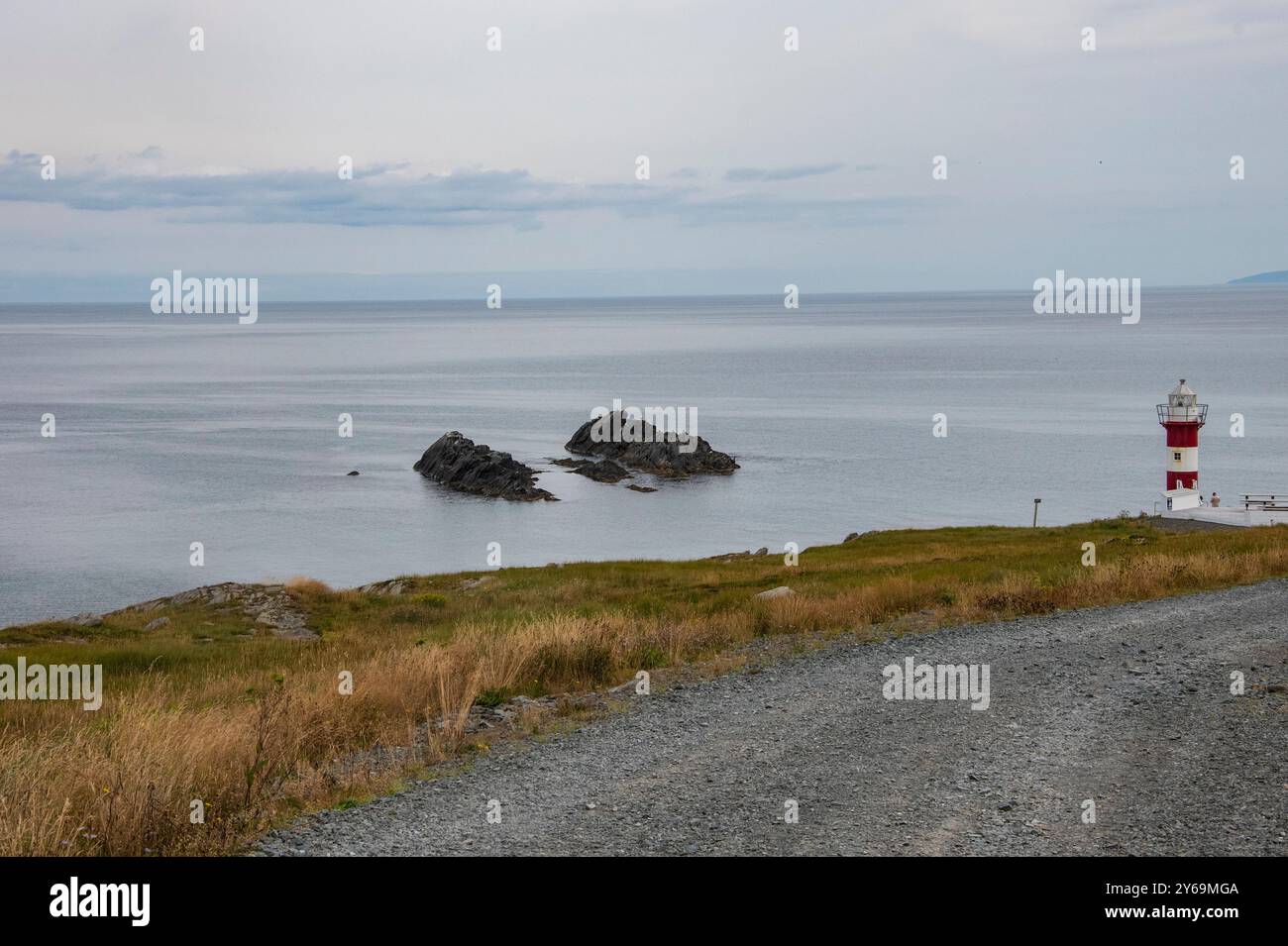 Southern Rocks and Green Point Lighthouse in Port de Grave ...