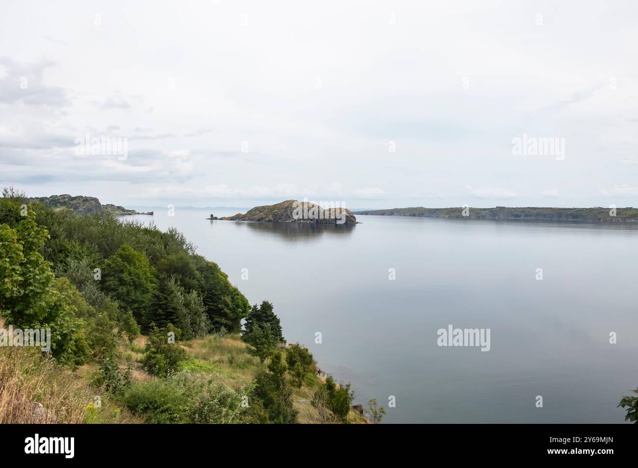 View of Conception Bay from Mad Rock in Bay Roberts, Newfoundland ...