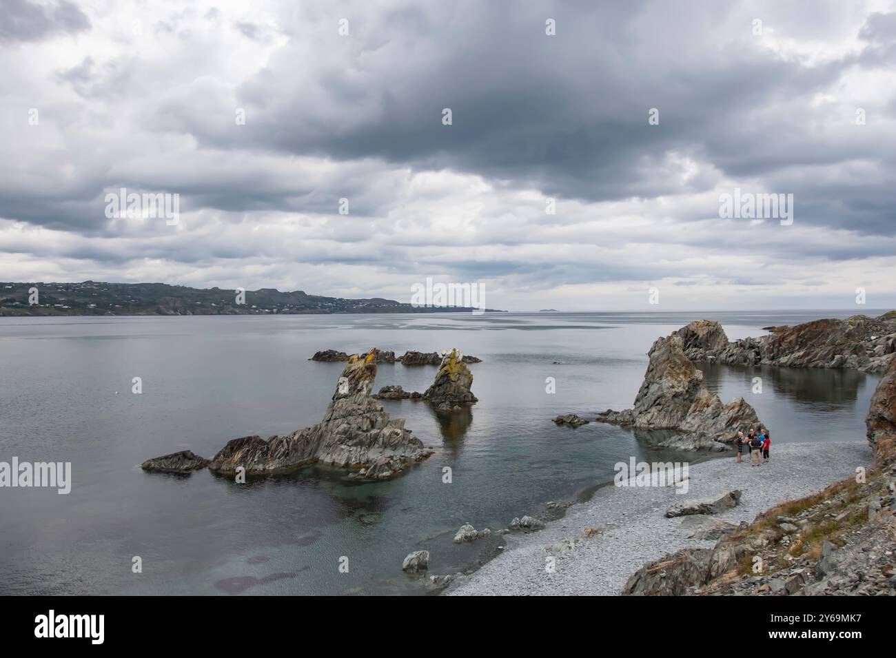 The Three Sisters Rocks in Bay Roberts, Newfoundland & Labrador, Canada ...
