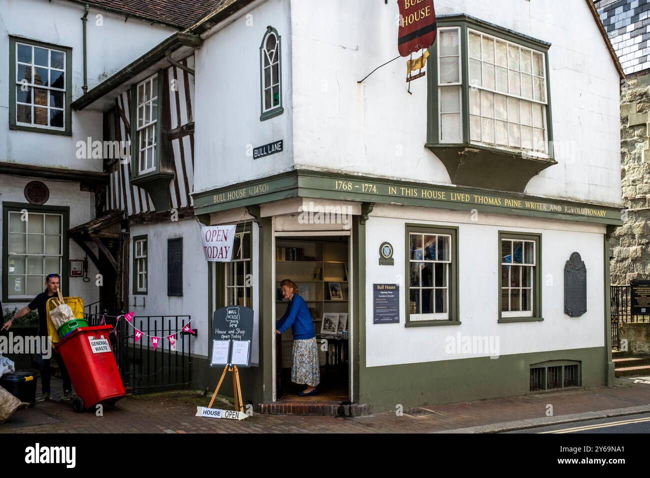 Historic Bull House (Open Day) High Street, Lewes, East Sussex, UK ...