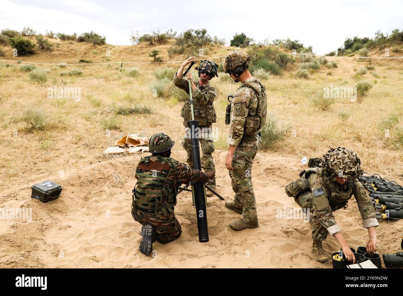 U.S. Army Soldiers assigned to 1st Infantry Brigade Combat Team, 11th ...