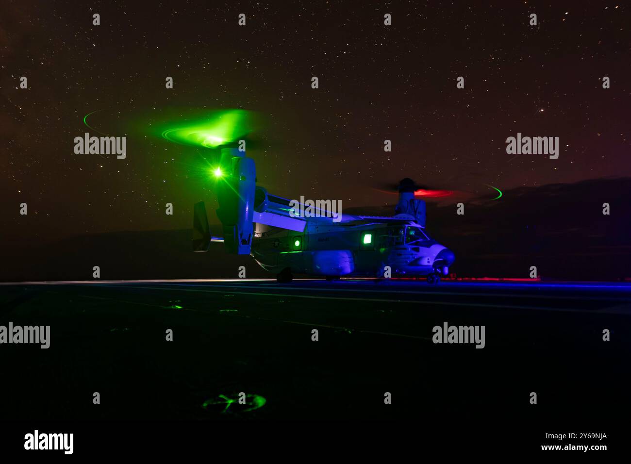 ATLANTIC OCEAN (Sept. 23, 2024) C A CMV-22B Osprey, assigned to the ...