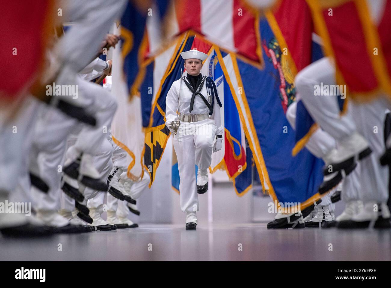 Great Lakes, Illinois, USA. 19th Sep, 2024. Performance division ...