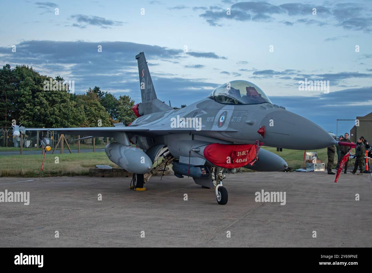 Polish Air Force General Dynamics F-16, During, Exercise Cobra Warrior ...