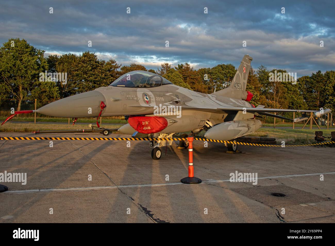Polish Air Force General Dynamics F-16, During, Exercise Cobra Warrior ...