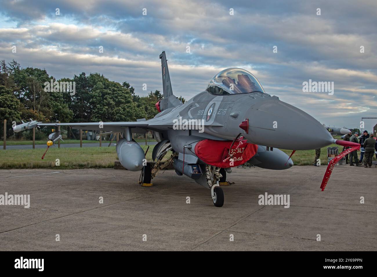 Polish Air Force General Dynamics F-16, During, Exercise Cobra Warrior ...